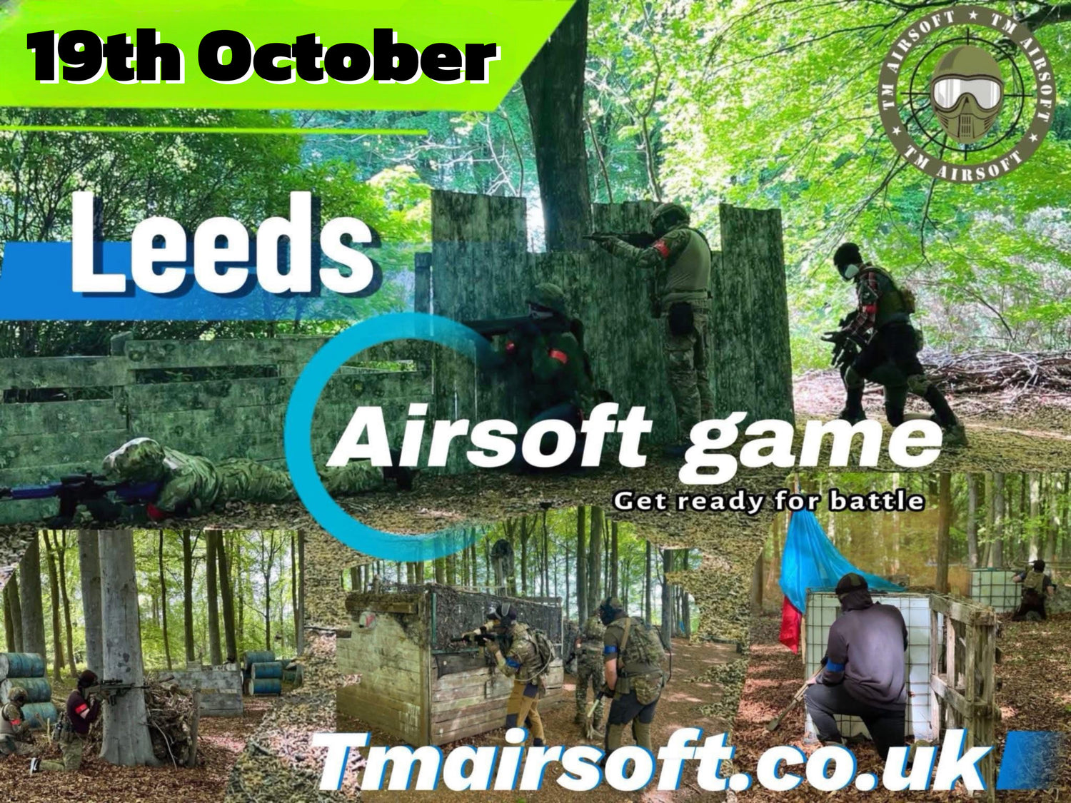 TM Airsoft | Redditch | Wolverhampton | Leeds | Book Your Game Today!